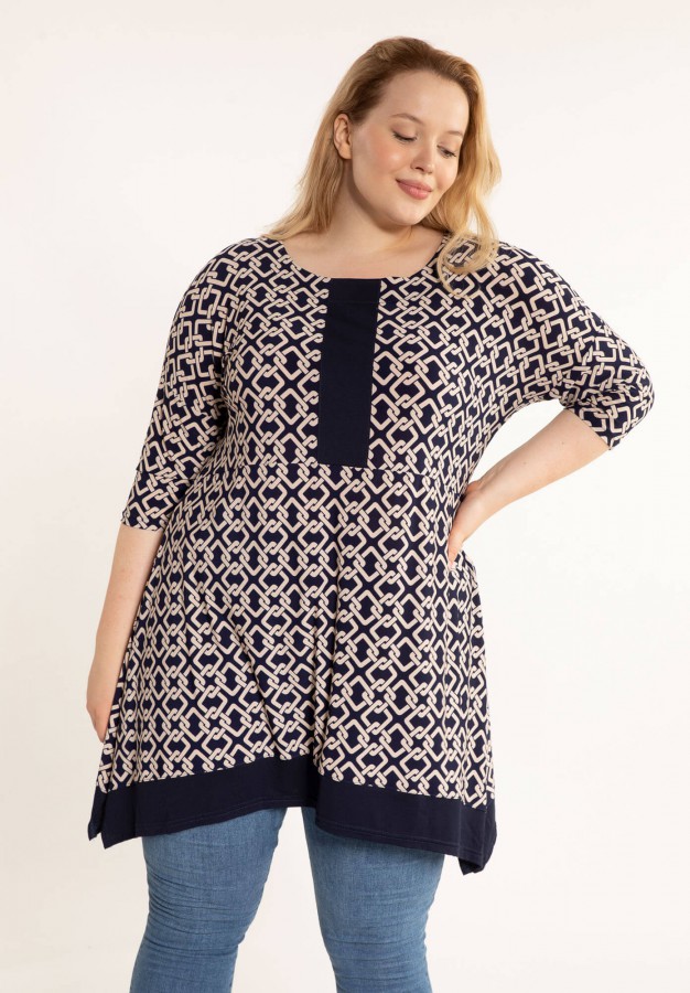 Tuniki dla puszystych plus size - Duże rozmiary XXL • Modne • Cena ...