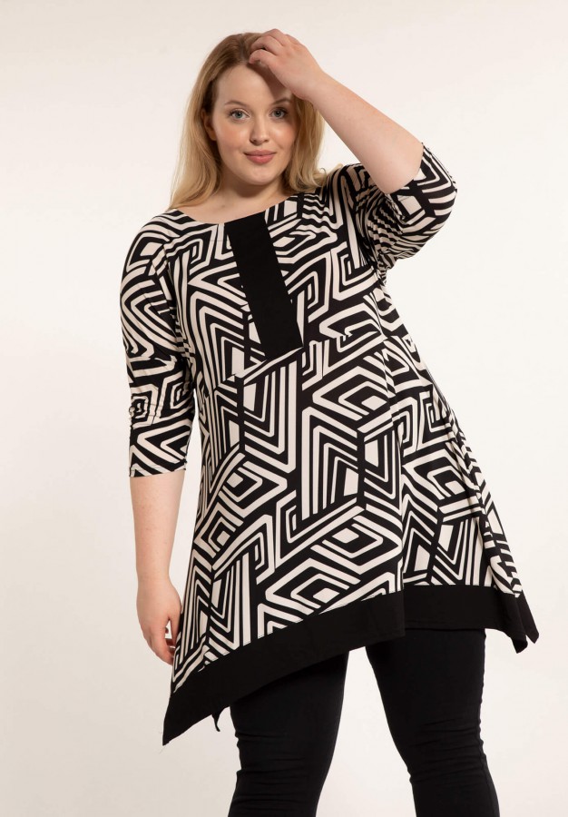 Tuniki dla puszystych plus size - Duże rozmiary XXL • Modne • Cena ...